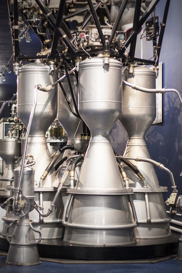Rocket engines inside. editorial photo. Image of oxygen - 98493946