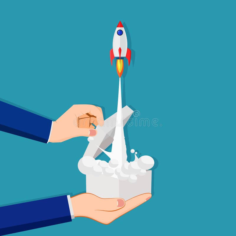 The Rocket Flew Out of the Box into the Sky. Think Outside the Box ...