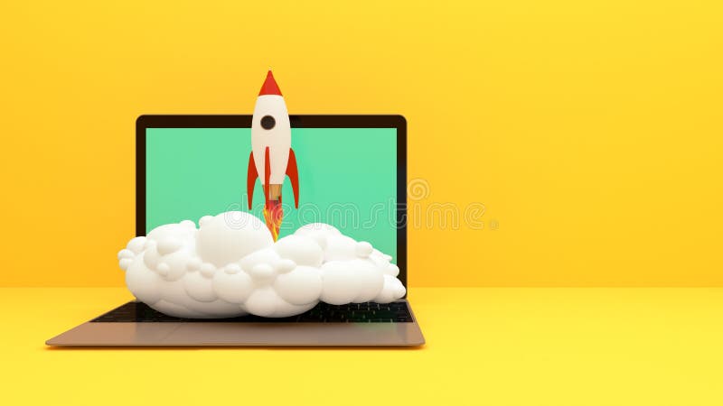Successful Launch Digital Background Stock Illustrations – 200 ...