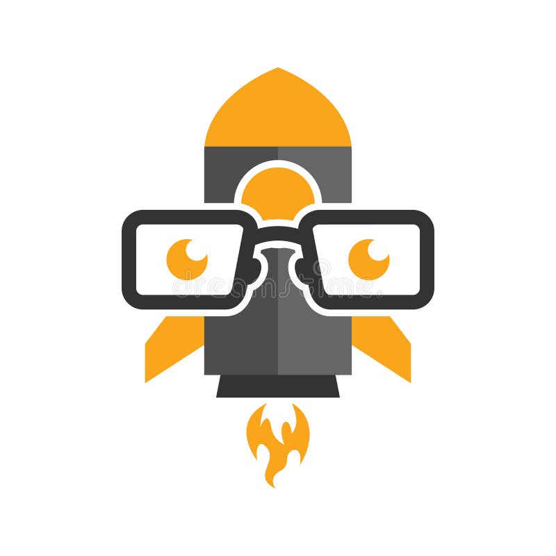 Rocket Brain Icon Logo Design Element Ilustração do Vetor - Ilustração ...