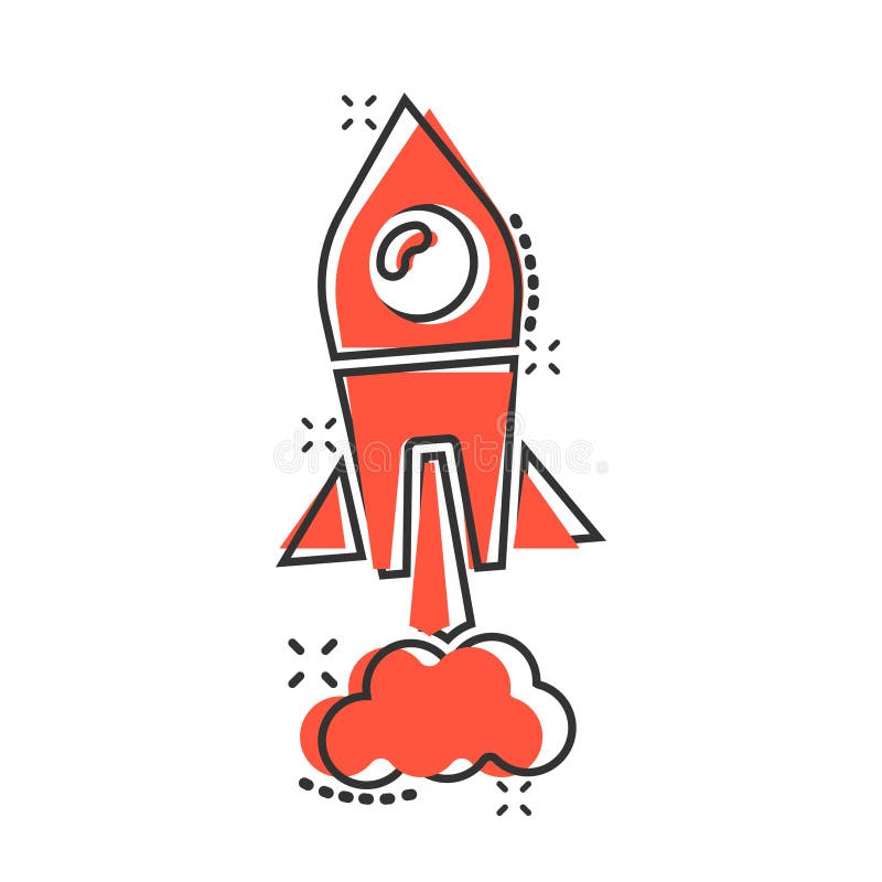 Rocket Effect Cartoon Stock Illustrations – 593 Rocket Effect Cartoon ...