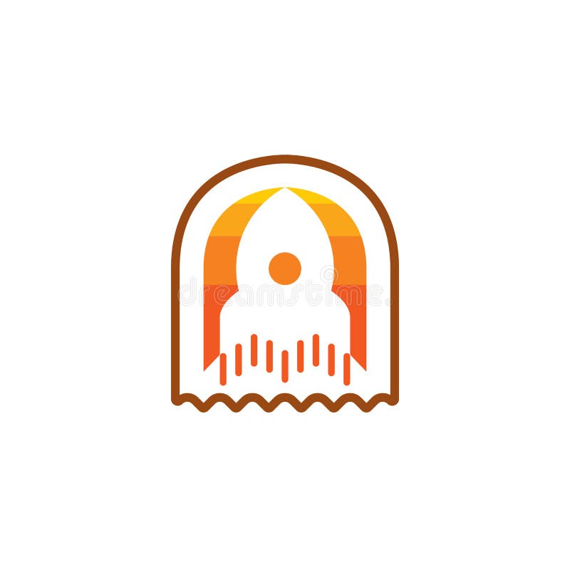Rocket Icon Isolated on White Background. New Project Concept for Logo ...