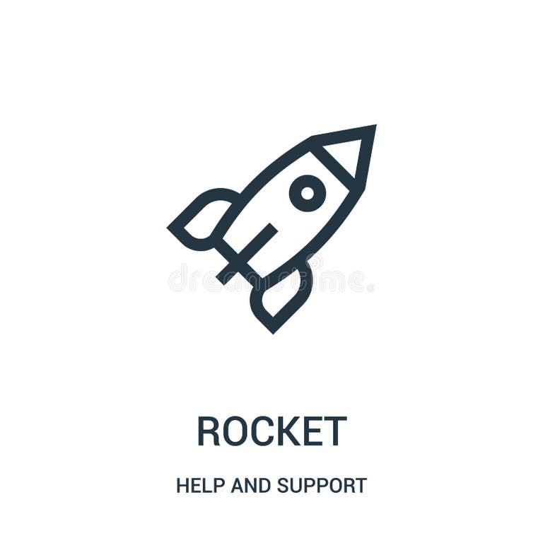 Rocket Icon Outline Stock Illustrations – 29,074 Rocket Icon Outline ...