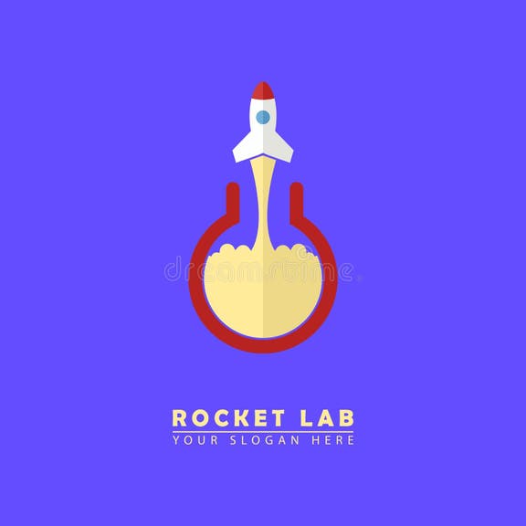 Rocket Laboratory Icon Logo Stock Vector - Illustration of science ...