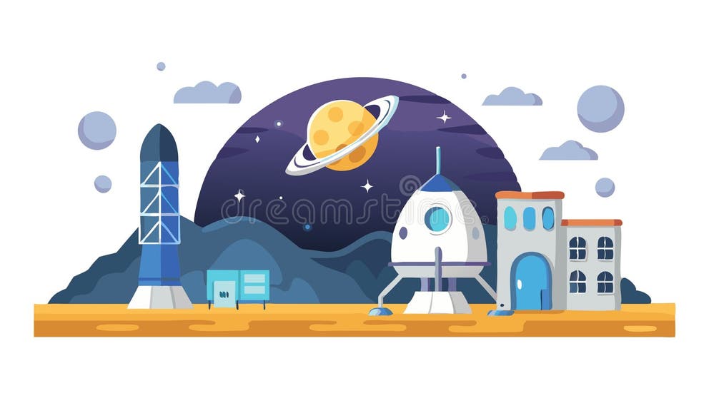 Ambitious Space Missions Stock Illustrations – 79 Ambitious Space ...