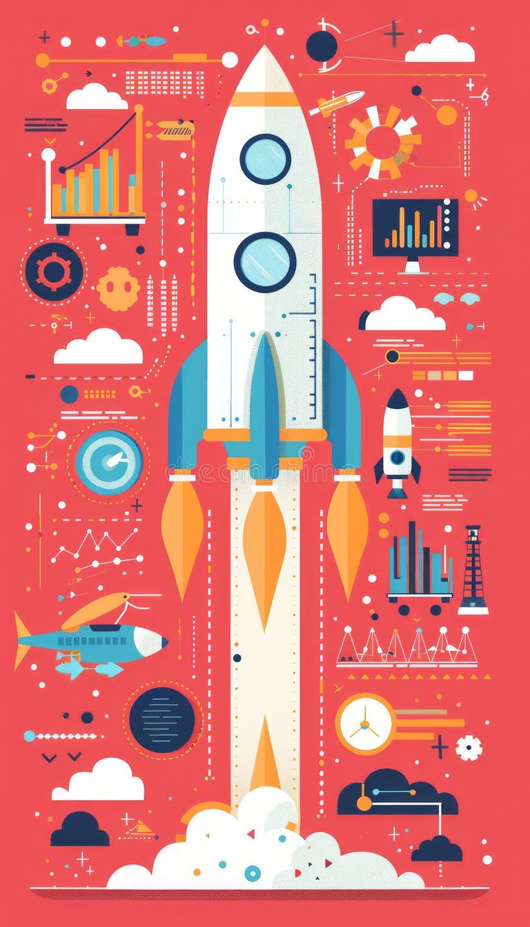 Launch Visualization Stock Illustrations – 831 Launch Visualization ...