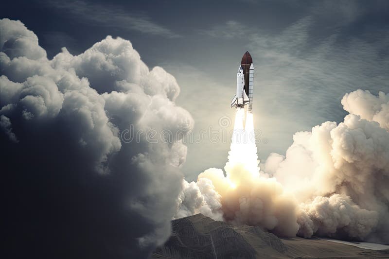 Rocket Launch. Elements of this Image Furnished by NASA Stock ...