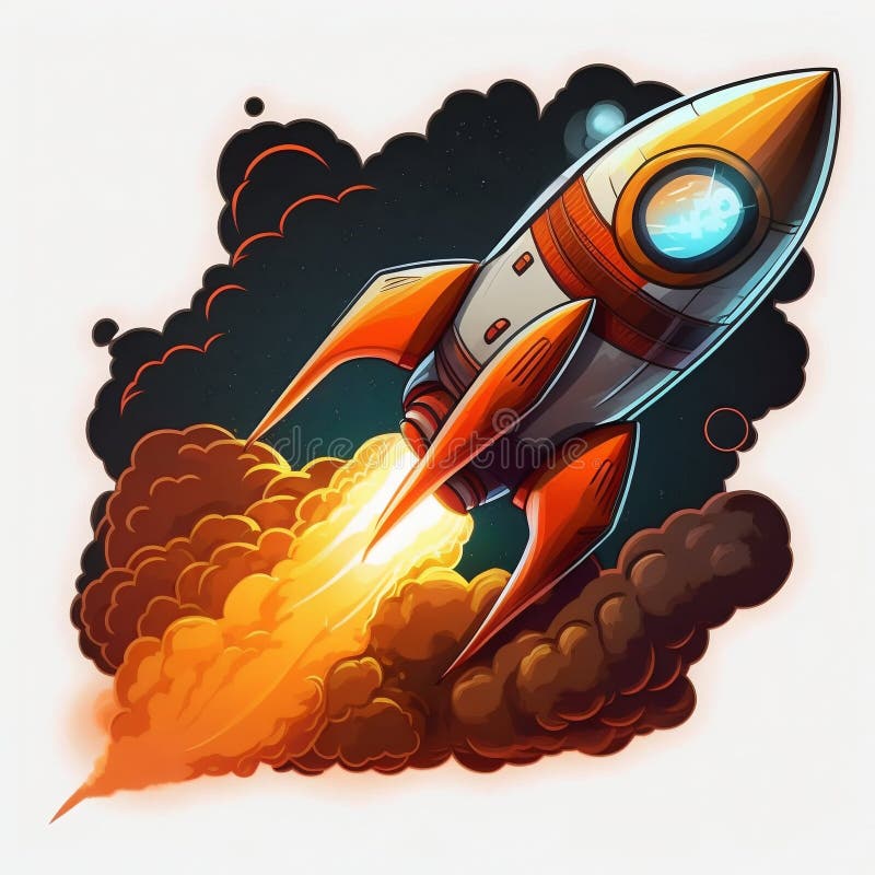 Rocket Ai Cartoon Stock Illustrations – 1,651 Rocket Ai Cartoon Stock ...