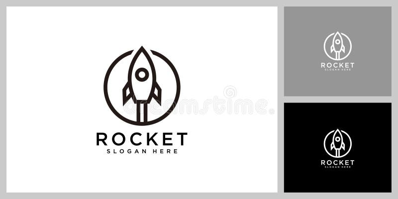 Minimal Rocket Logo Stock Illustrations – 591 Minimal Rocket Logo Stock ...