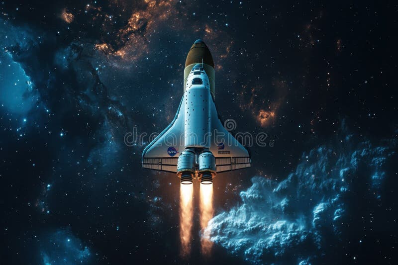 Rocket Launch into Outer Space Showcases the Power of Advanced ...