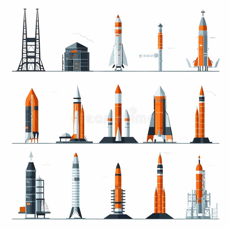 Rocket Launch Pad Stock Illustrations – 985 Rocket Launch Pad Stock ...