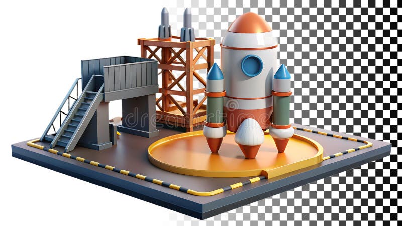 Rocket Launch Pad Space Exploration and Aerospace Technology Png ...