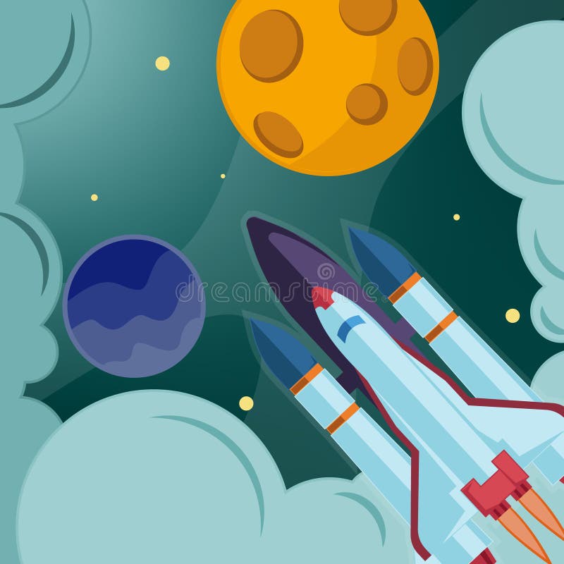 Moon - Planet - Space Icon Vector Design Template Stock Vector ...