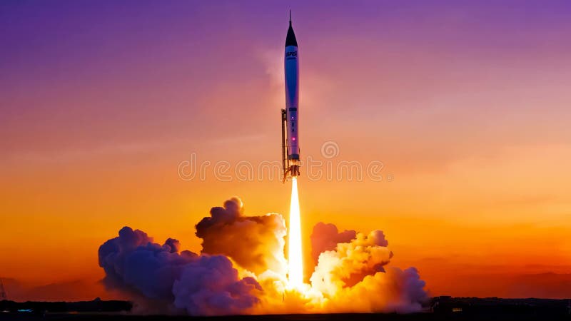 Rocket Launch Spaceship Mission Spacecraft Take Off Engine Fuel ...