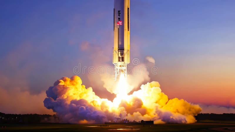 Rocket Launch Spaceship Mission Spacecraft Take Off Engine Fuel ...