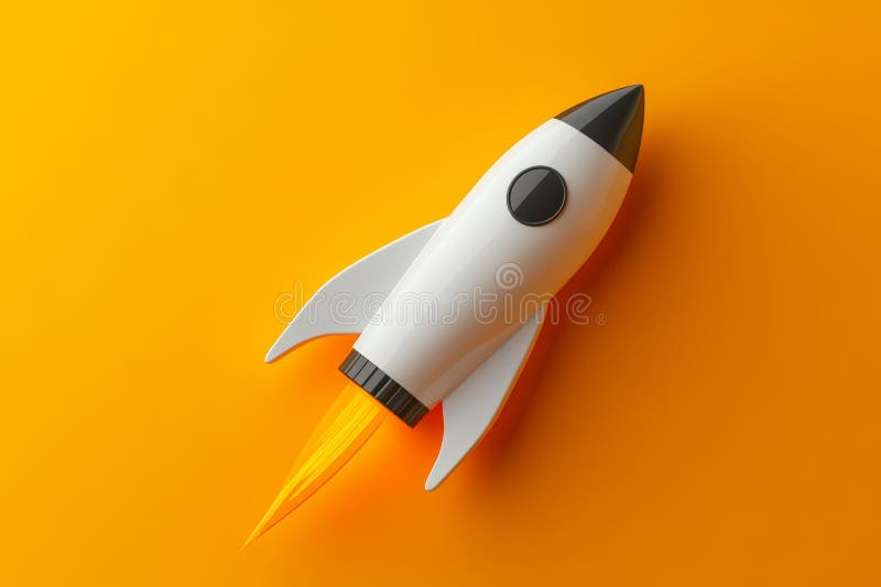 Rocket Launch Symbolizing Business Growth and Expansion Strategies ...