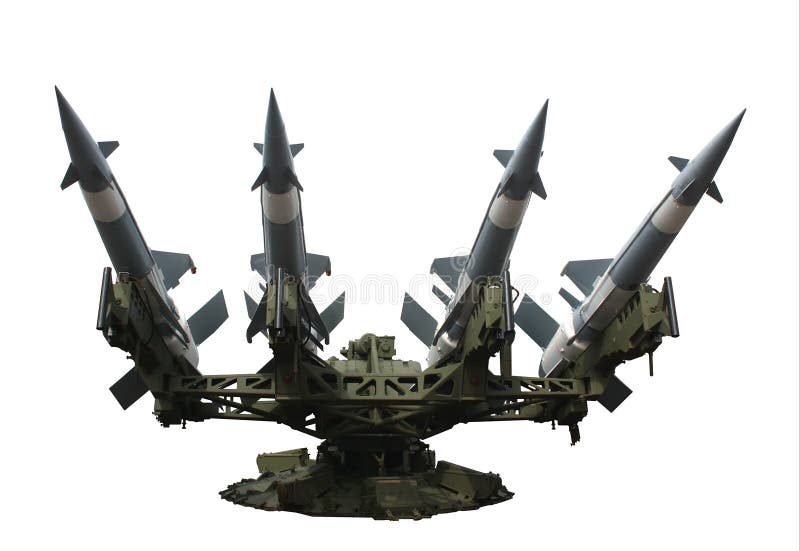 Rocket launcher isolated stock image. Image of bomb, conflict - 9521567