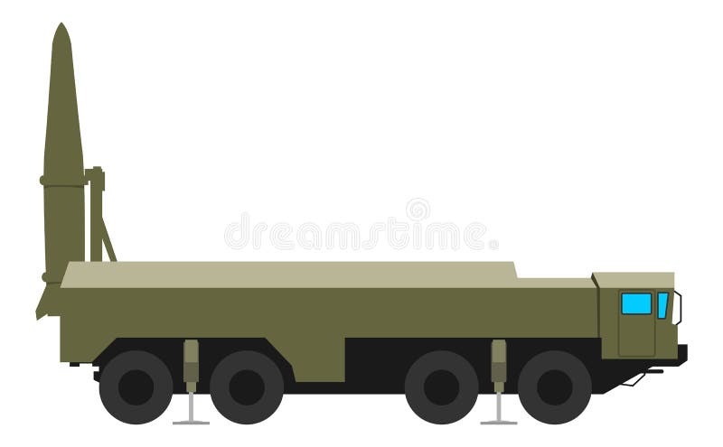 Mobile Missile Launcher Stock Illustrations – 198 Mobile Missile ...