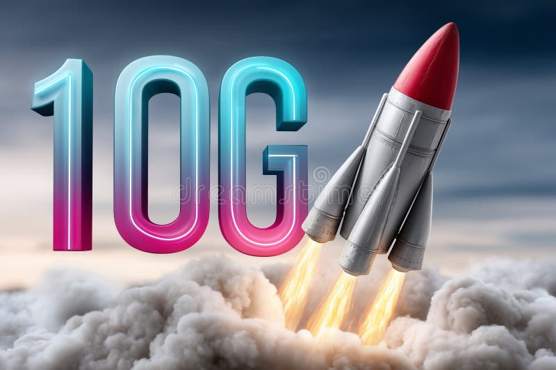 Rocket Launching with 10g Writing Representing the Future of Mobile ...