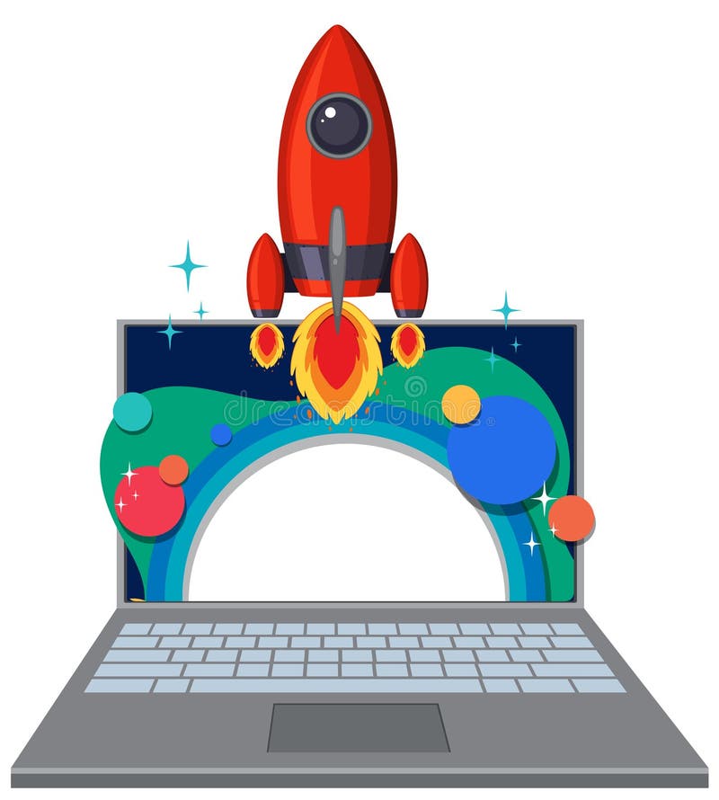 Rocket launching stock vector. Illustration of cooperation - 331776839 Rocket launching stock vector. Illustration of cooperation - 331776839
