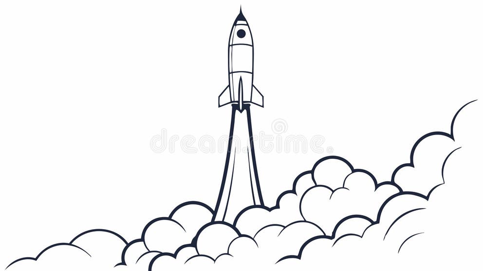 Startups Rocket Stock Illustrations – 2,579 Startups Rocket Stock ...