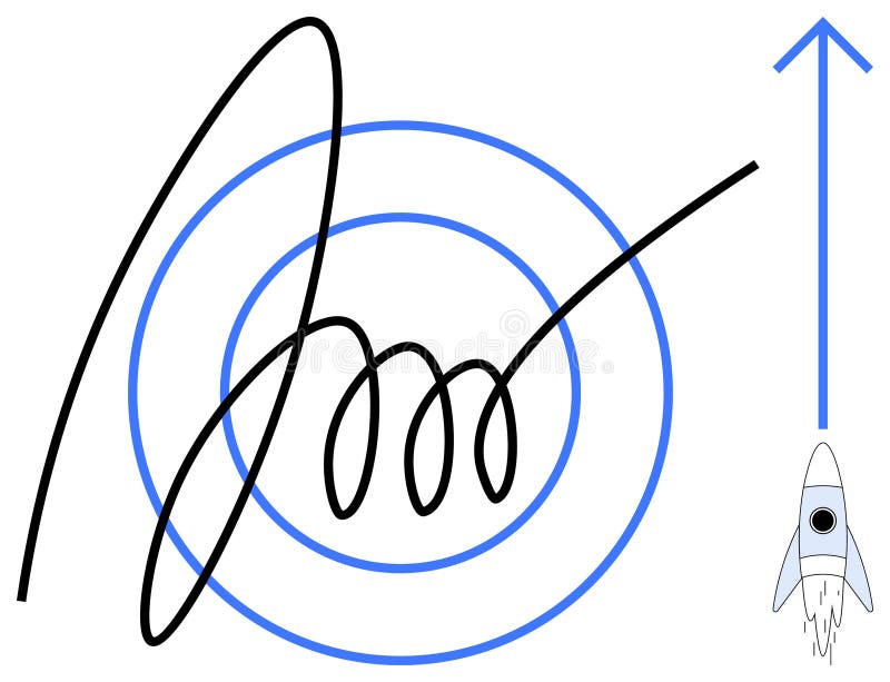 Concentric Trajectory Stock Illustrations – 45 Concentric Trajectory ...