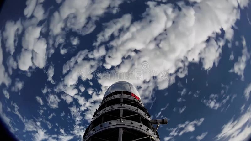 Rocket Leaving Earth and Entering Space Stock Video - Video of success ...