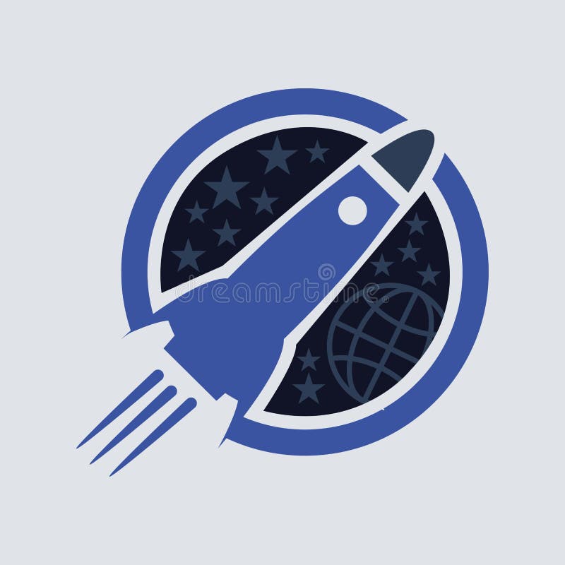 Rocket Logo Design Template Vector Stock Vector - Illustration of ...