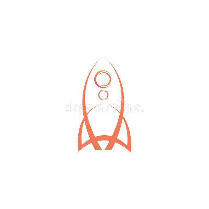 Rocket Logo Design Stock Vector, Rocket Logo Design Illustration Stock ...