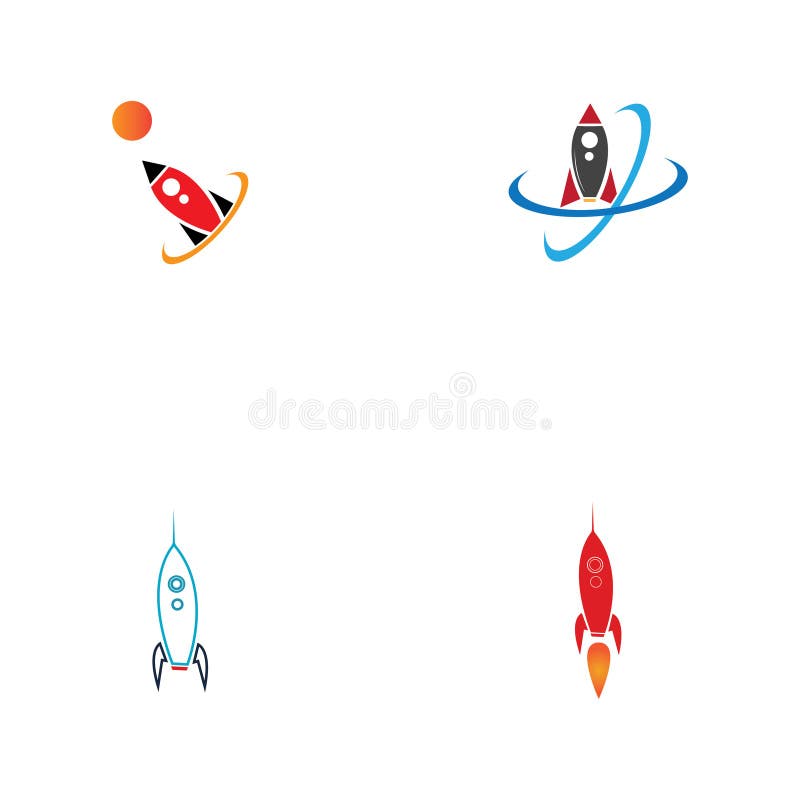 Rocket Logo Design Stock Vector, Rocket Logo Design Illustration Stock ...