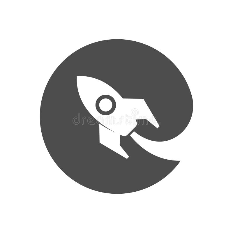 Rocket logo icon design stock vector. Illustration of speed - 327704571