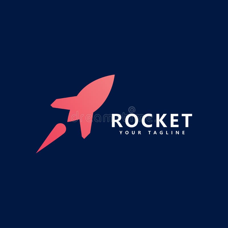 Rocket Logo Icon Vector Design Template Stock Vector - Illustration of ...