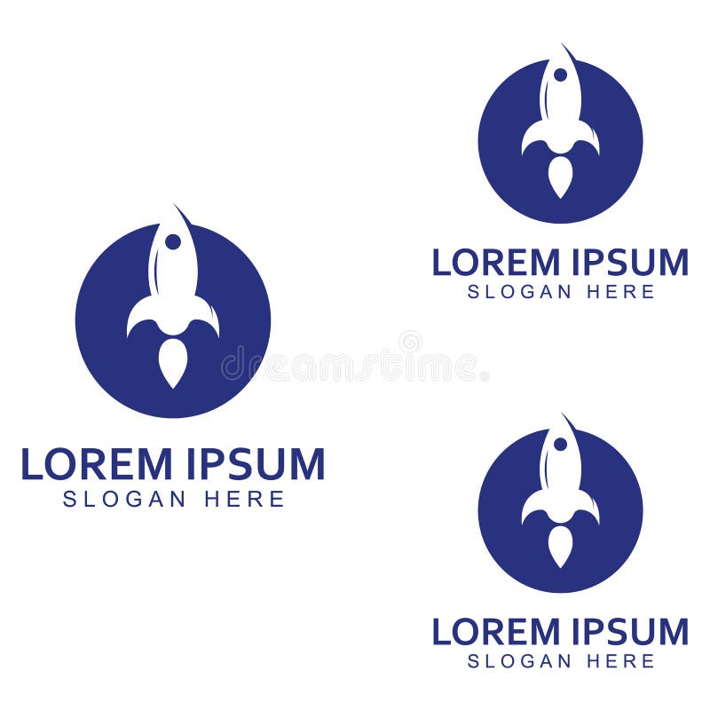 Rocket Logo and Symbol Design Vector Illustration Stock Vector ...