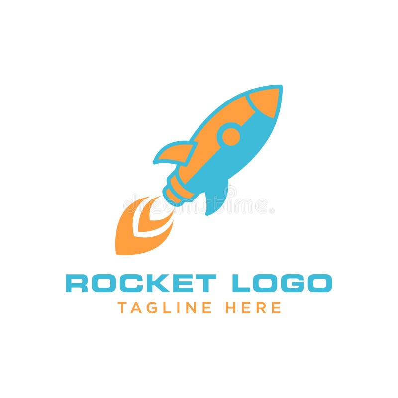Rocket Logo Vector Design Template Basic RGB Stock Vector ...