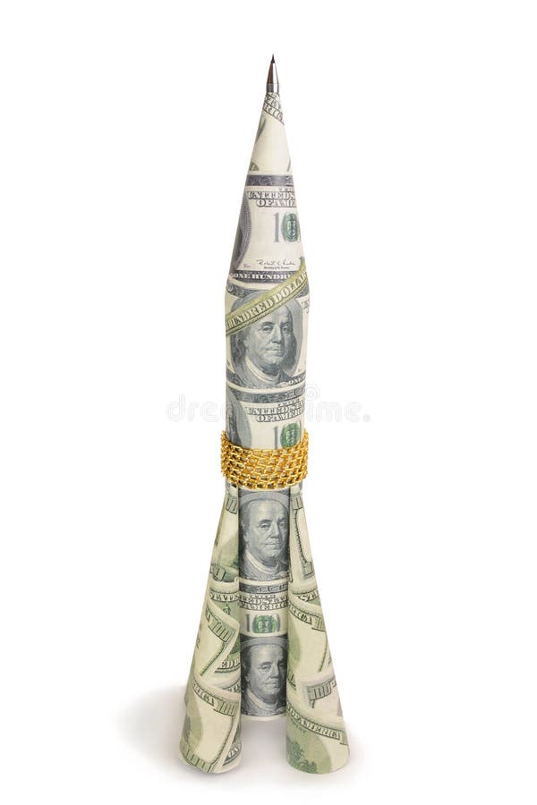 Money Rocket stock photo. Image of bank, closeup, bonus - 3897812