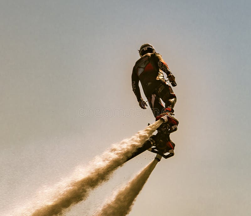 Rocket Man stock image. Image of rocket, freeboarder - 211024813