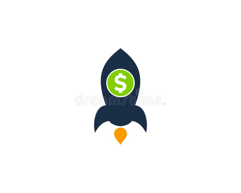 Rocket Money Icon Logo Design Element Stock Vector - Illustration of ...