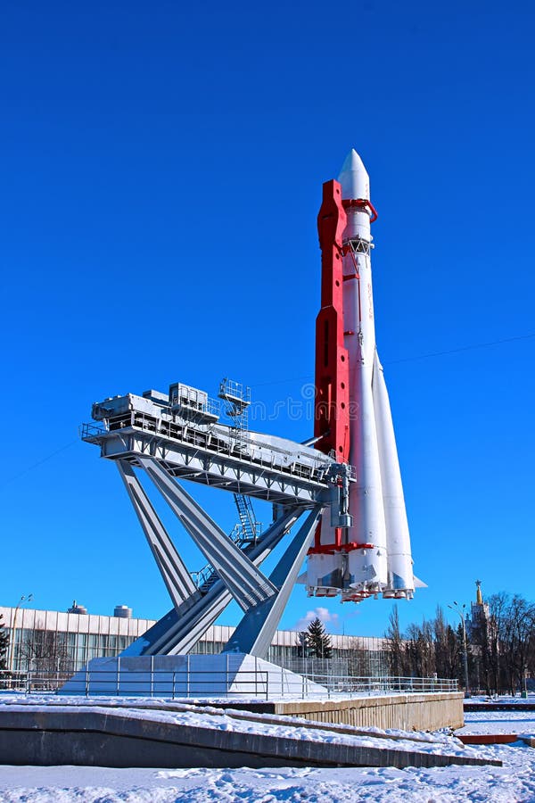 The rocket editorial image. Image of russian, space, mast - 50061515