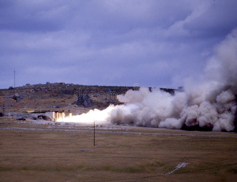 Rocket motor test stock photo. Image of space, rocket - 6119662