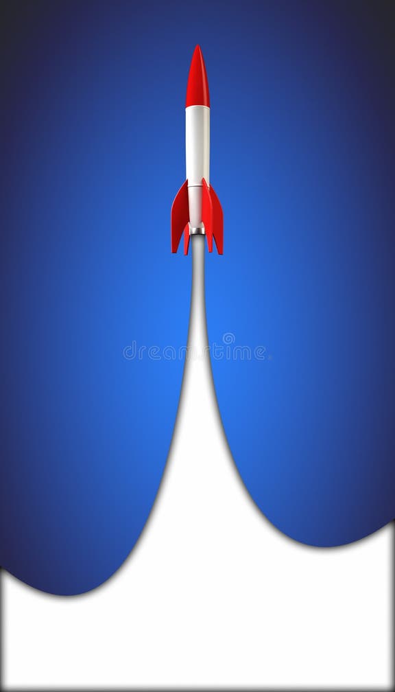 Rocket stock illustration. Illustration of path, rocket - 31967139