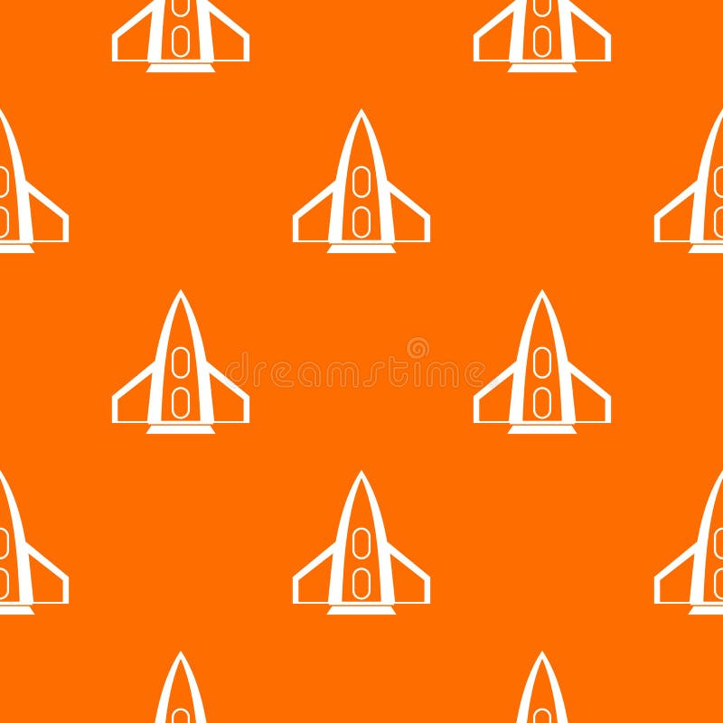 Rocket pattern seamless stock vector. Illustration of retro - 97988387