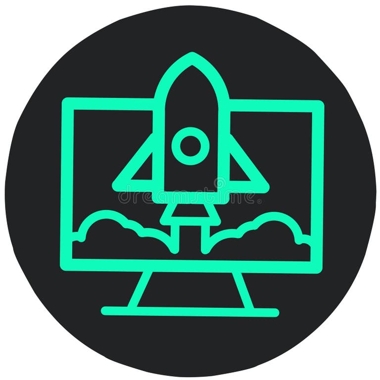 Rocket Computer Logo Stock Illustrations – 1,953 Rocket Computer Logo ...