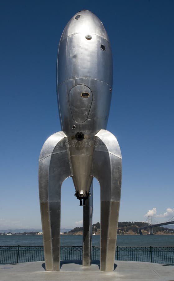 Rocket Sculpture editorial stock image. Image of california - 17756029