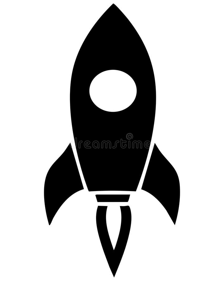 Rocket Shape in Vector Form Design for Modern Applications and Creative ...