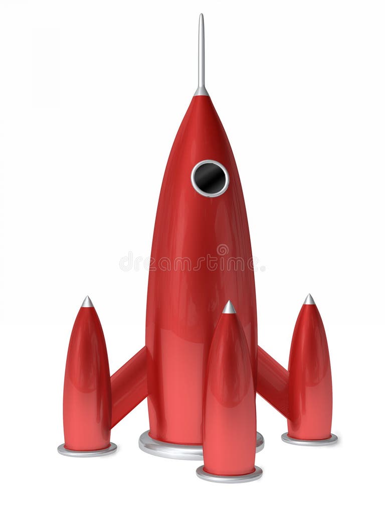 Red Rocket Ship Stock Illustrations – 7,022 Red Rocket Ship Stock ...