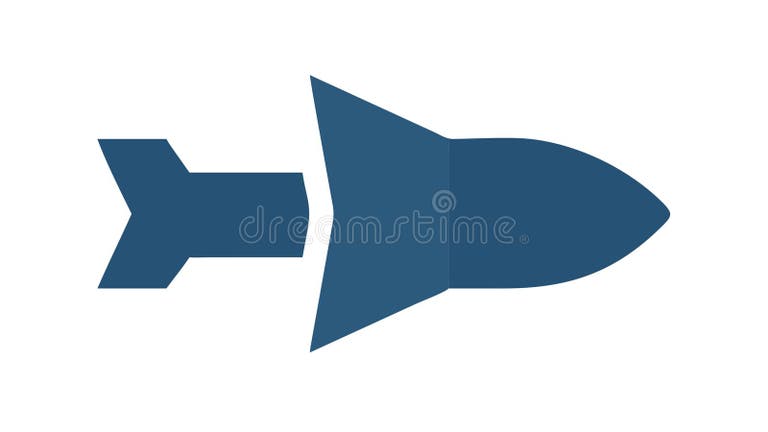 Rocket Ship Launch Icon: Startup, Innovation Progress Symbol, Vector ...