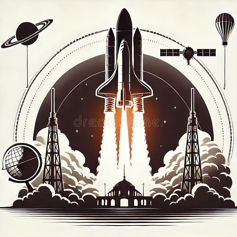 Flying Saucer Black Silhouette Vector Icon Slyle White Background Stock ...