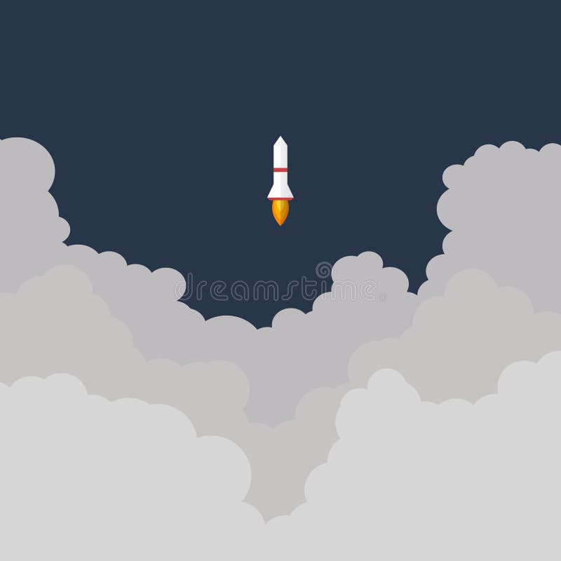 Space Shuttle Flying Over Clouds Stock Illustrations – 75 Space Shuttle ...