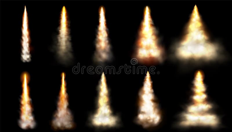 Speed Fire Trail Cloud Vector Effect Stock Illustrations – 689 Speed ...