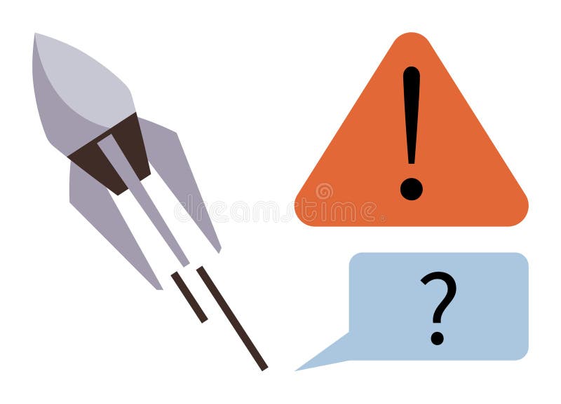 Rocket Question Mark Stock Illustrations – 257 Rocket Question Mark ...